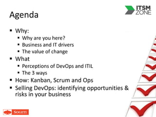 DevOps and Agile in an ITSM world | PPTX