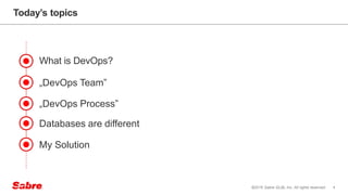 DevOps and databases | PPT