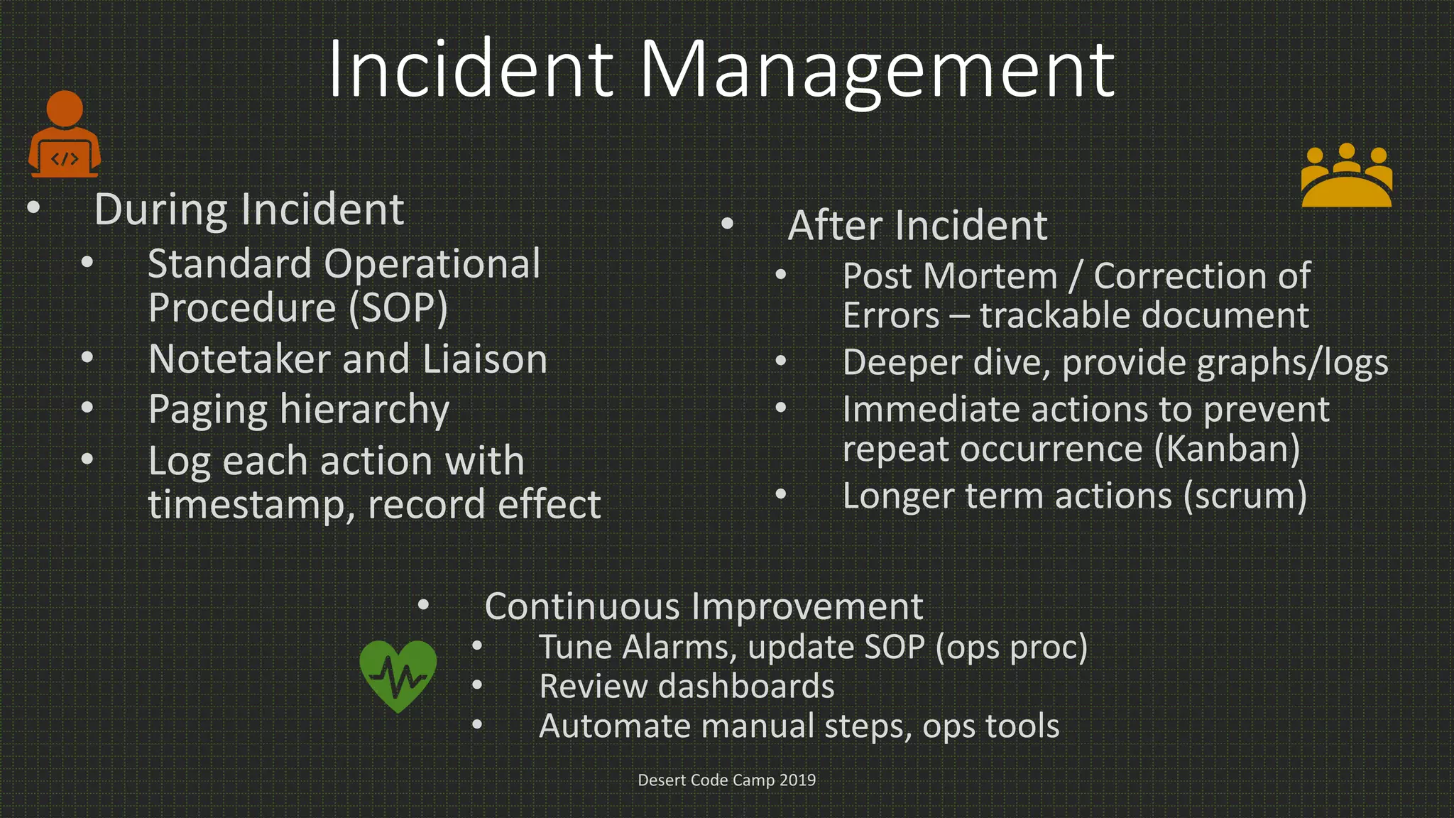 DevOps and DevSecOps, Incident Management | PDF