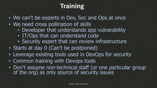 DevOps and DevSecOps, Incident Management | PDF