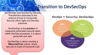 DevOps to DevSecOps Journey.. | PPT