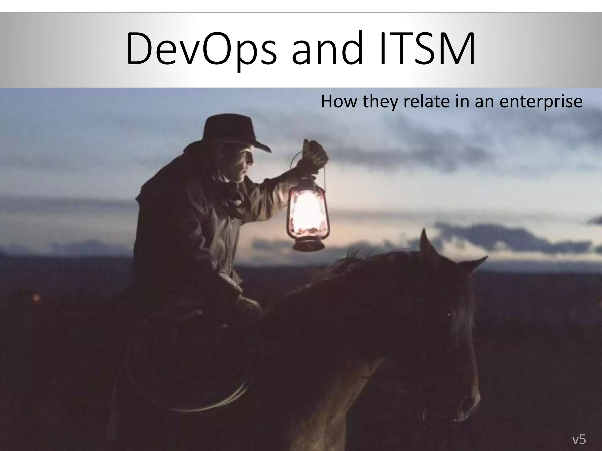 DevOps and ITSM | PPT