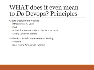 DevOps a peek into high performing organizations | PPT