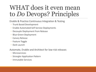 DevOps a peek into high performing organizations | PPT
