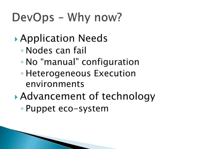 Automating Software Development Life Cycle - A DevOps Approach | PPT