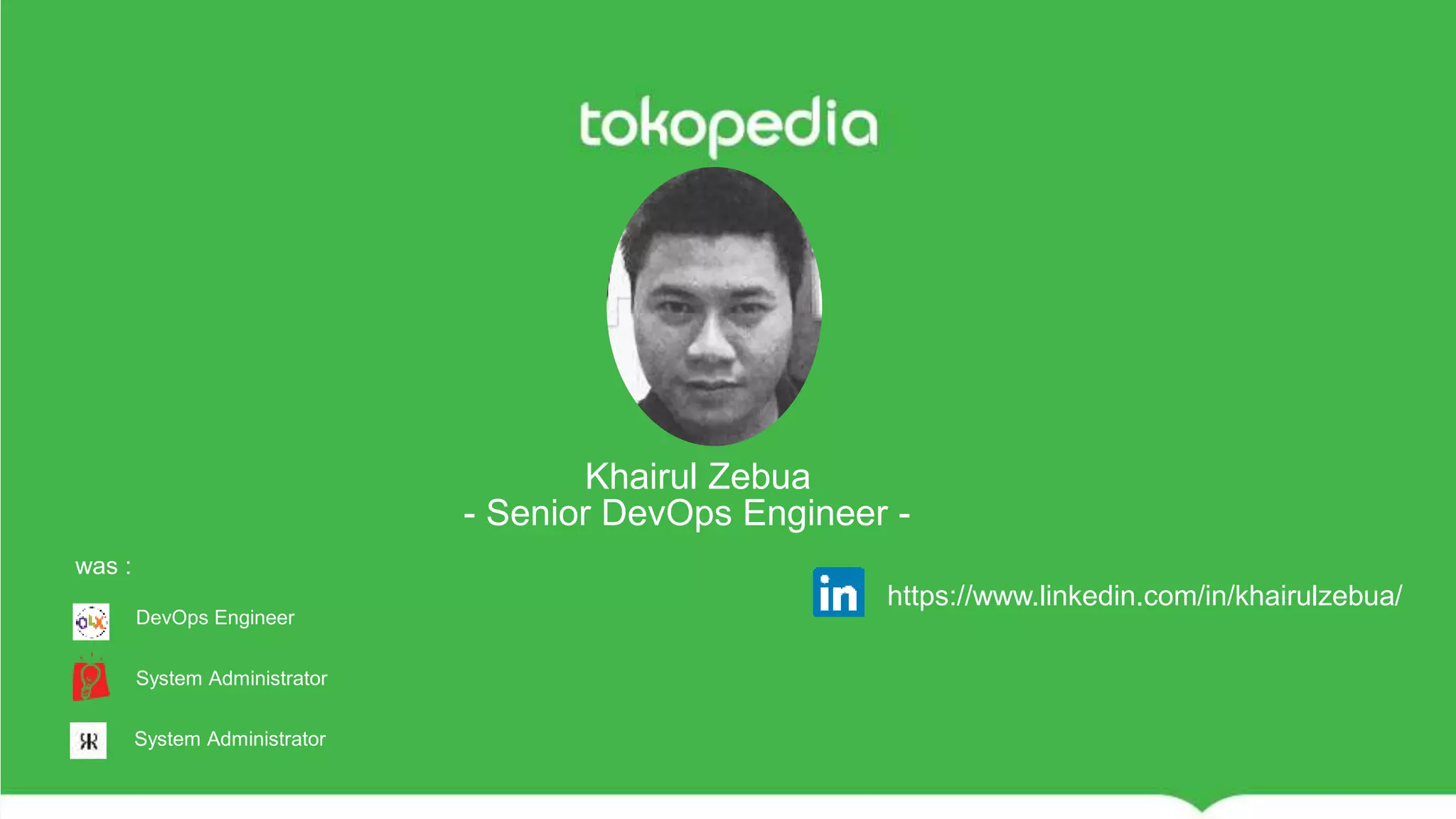 DevOps at Tokopedia - DevOps Indonesia | PPTX