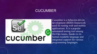 Devops Automated Testing Tools | PPTX