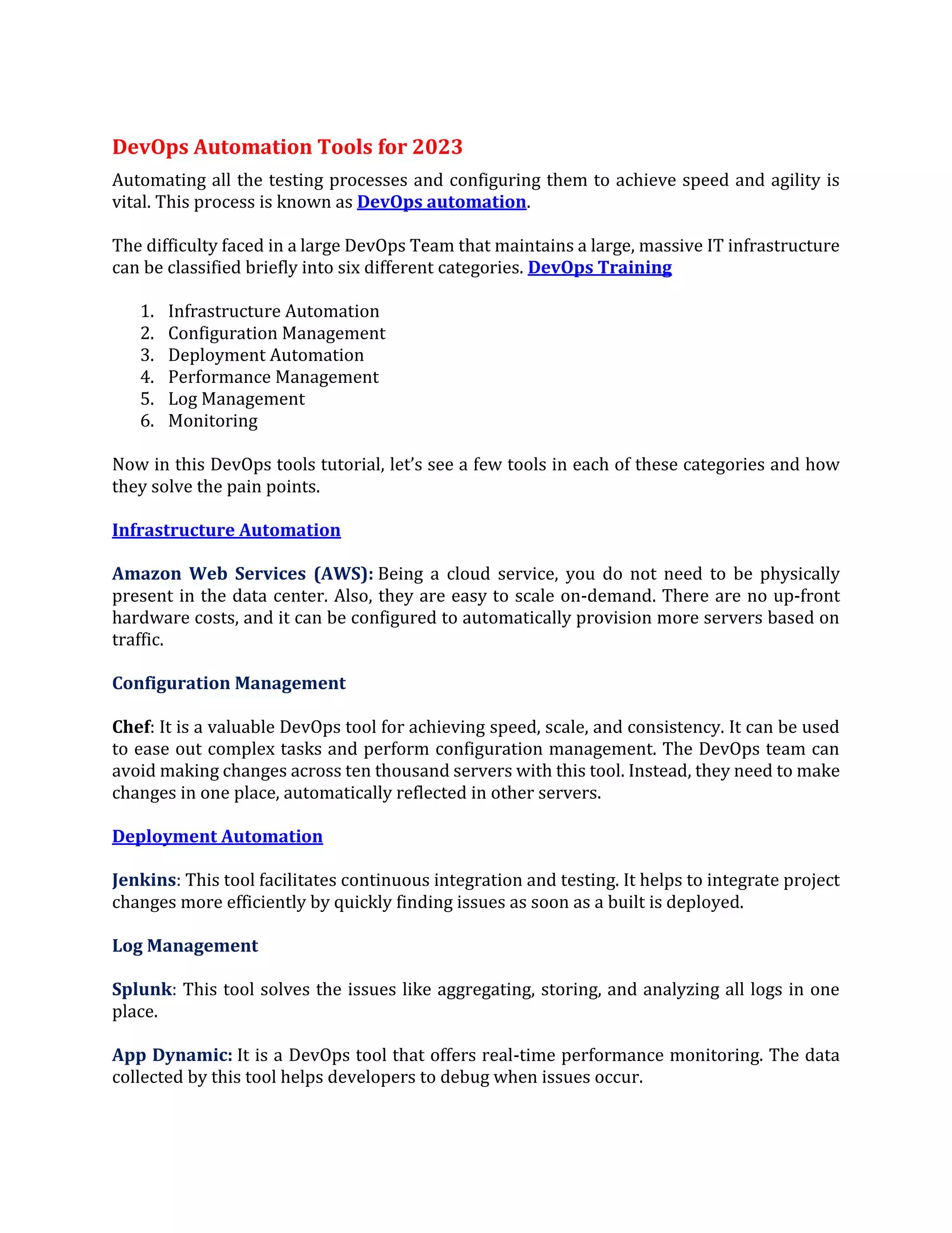 Devops Automation Tools Pdf