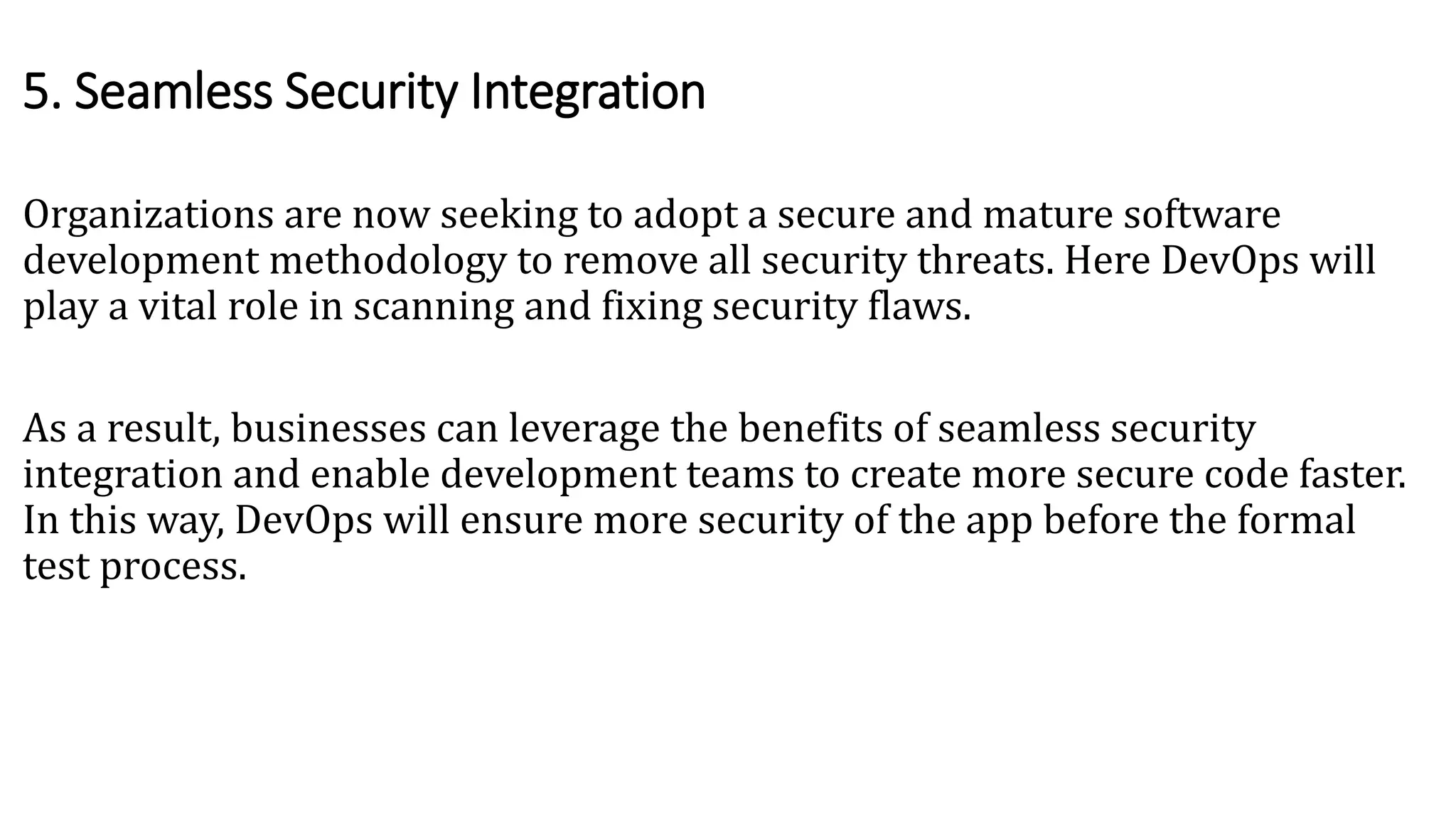 DevOps: Benefits & Future Trends | PDF