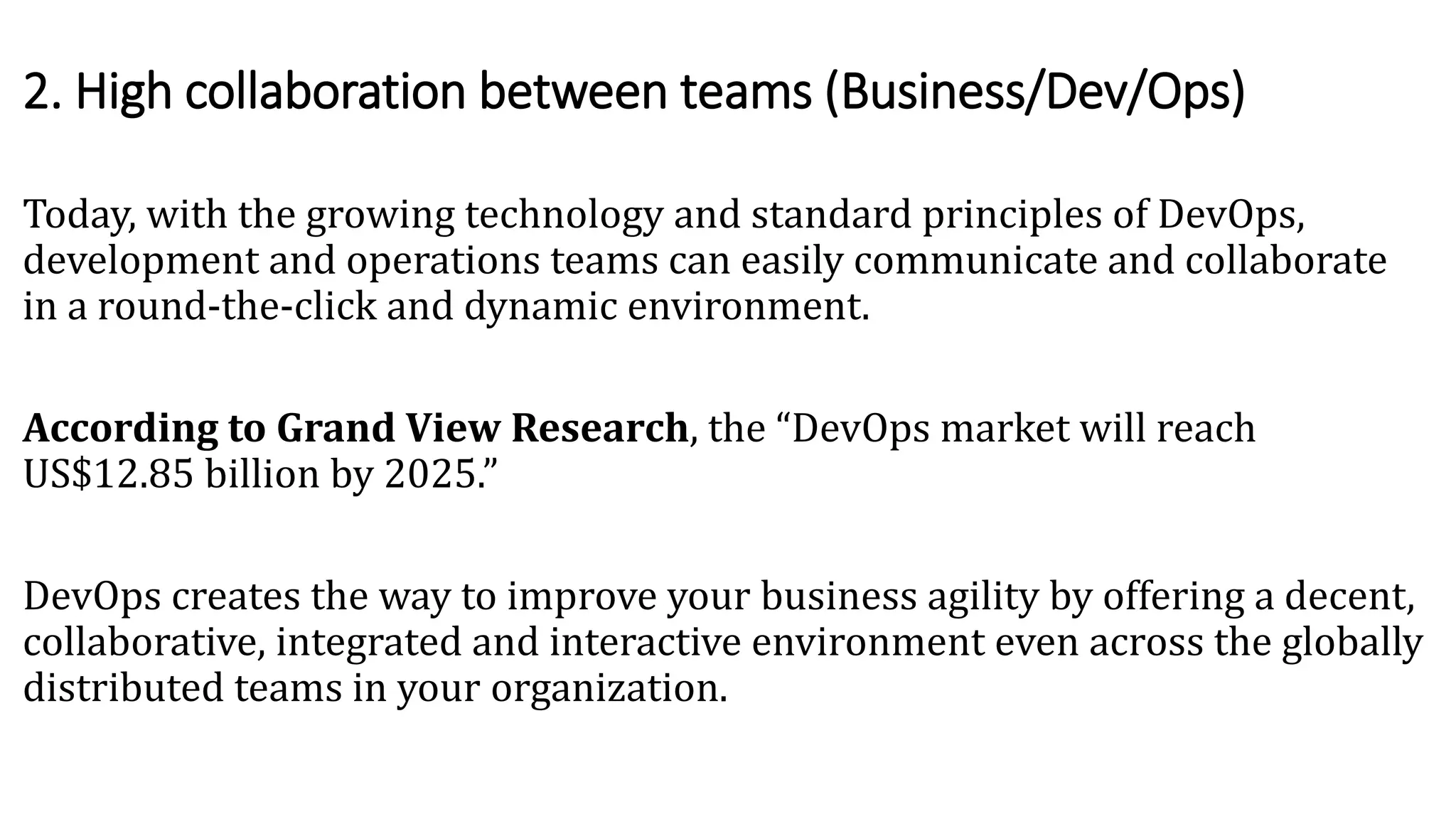 DevOps: Benefits & Future Trends | PDF