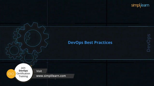 DevOps Best Practices | DevOps Tutorial For Beginners | DevOps Tutorial | Simplilearn | PPTX