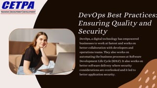 DevOps Best Practices Ensuring Quality and Security (1).pptx