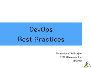DevOps Best Practices | PDF