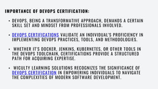 DevOps Certification and Microservices Orchestrating Success in Modern Architectures.pptx