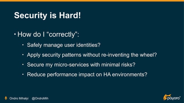 Securing Microservices with MicroProfile and Auth0v2 | PPT