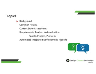 Requirements Gathering for a Successful Rugged DevOps Implementation ...
