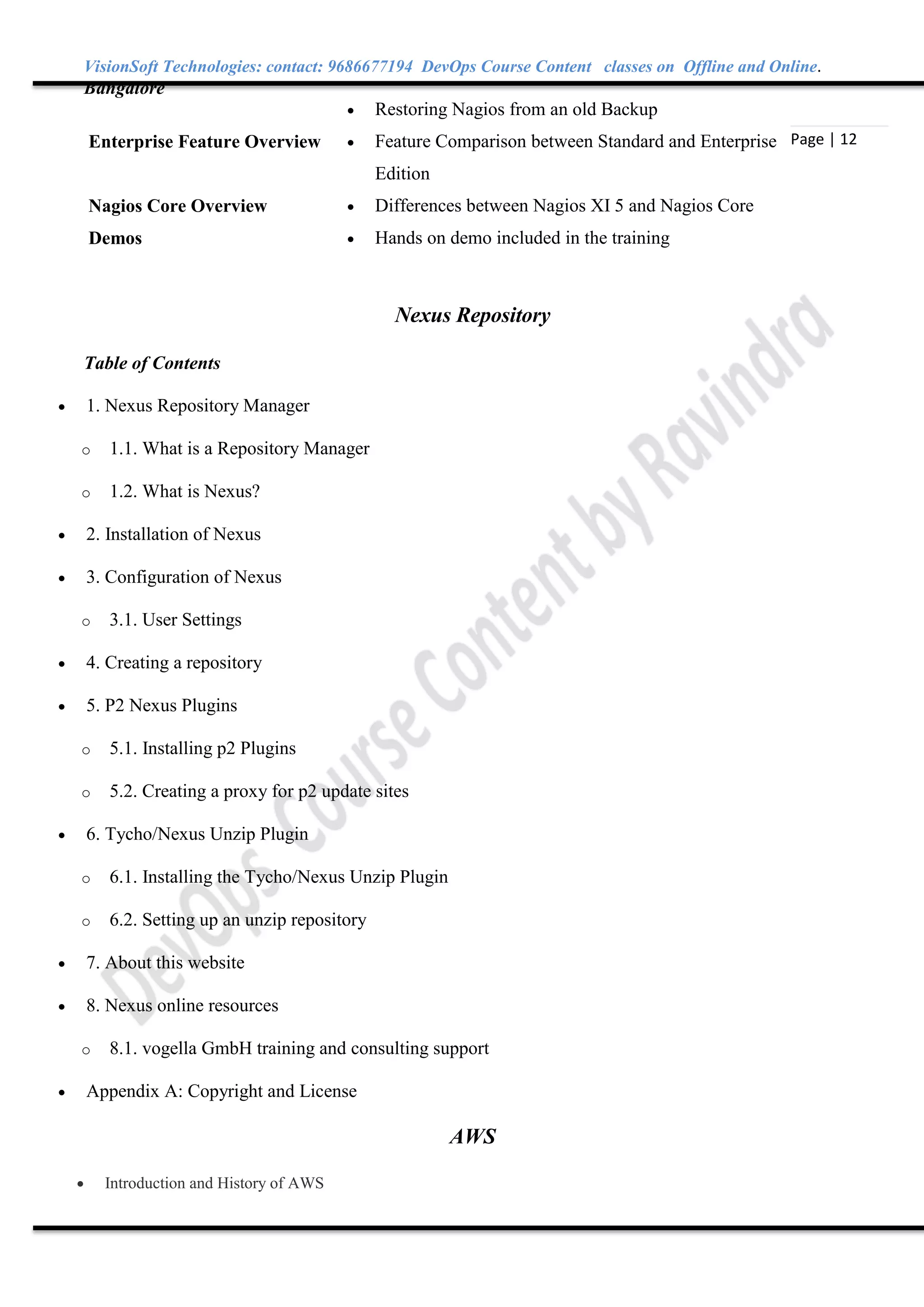 Devops course content | PDF