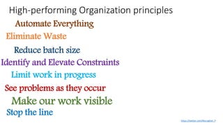 Dev ops culture and principles of high performing organization | PPTX ...