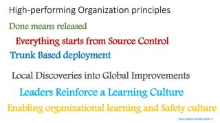 Dev ops culture and principles of high performing organization | PPTX ...