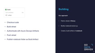 CI/CD with Azure DevOps and Azure Databricks | PDF | Cloud Computing ...