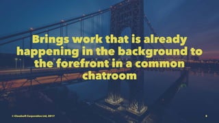 Using ChatOps In An Open And Conversational Workflow | PDF | Cloud Computing | Internet