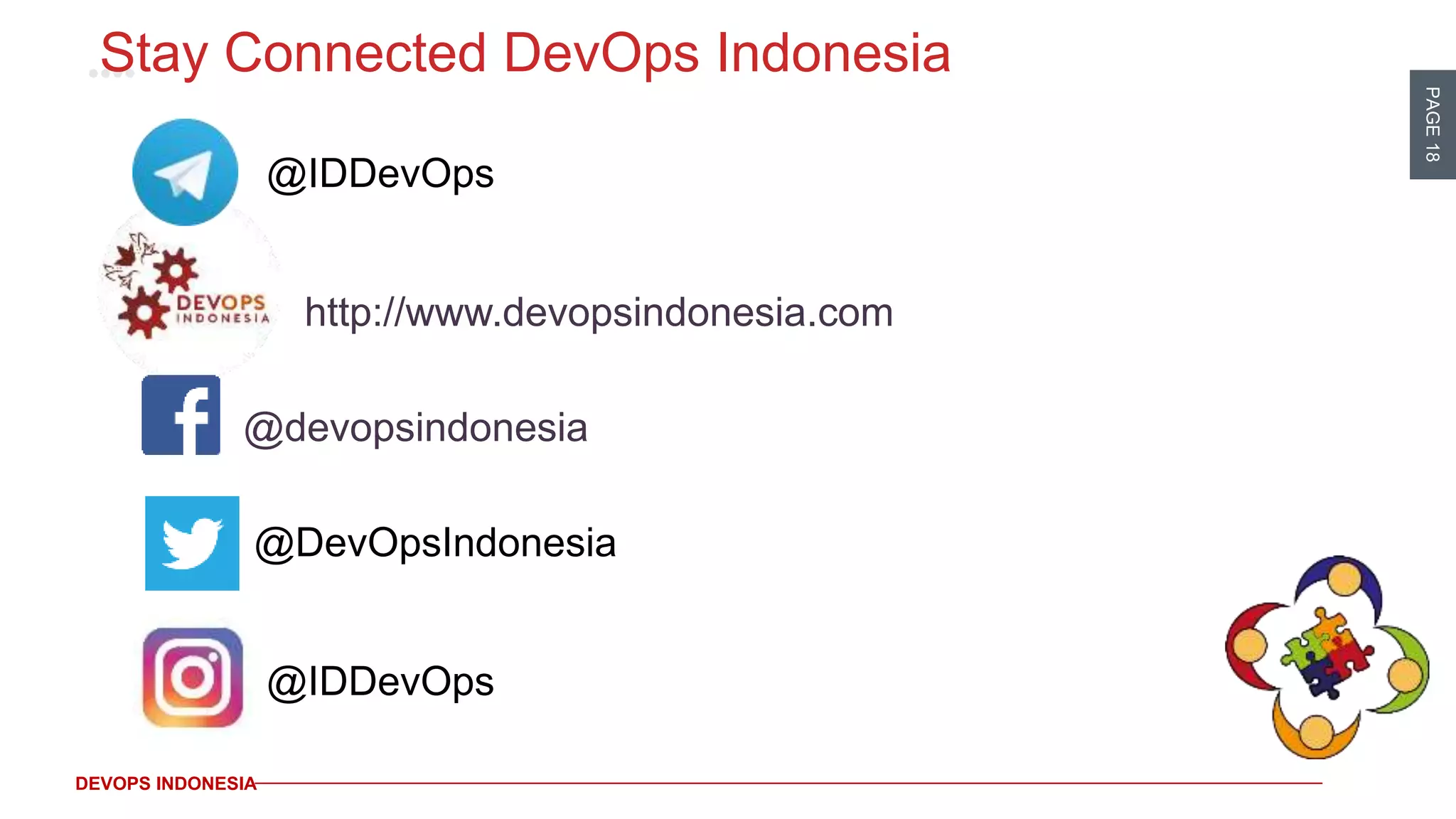 DevOps Indonesia #13 - annoucement | PPT