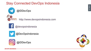 DevOps Indonesia #13 - annoucement | PPTX | Web Development | Internet