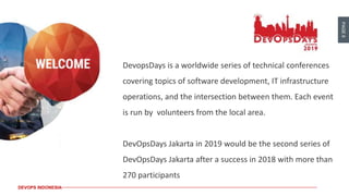 DevOps Indonesia #13 - annoucement | PPTX | Web Development | Internet