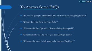 DevOps Not A Toolbox | PPTX