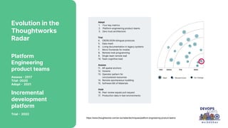 Sprinkle your Devops platform with product thinking | PPT