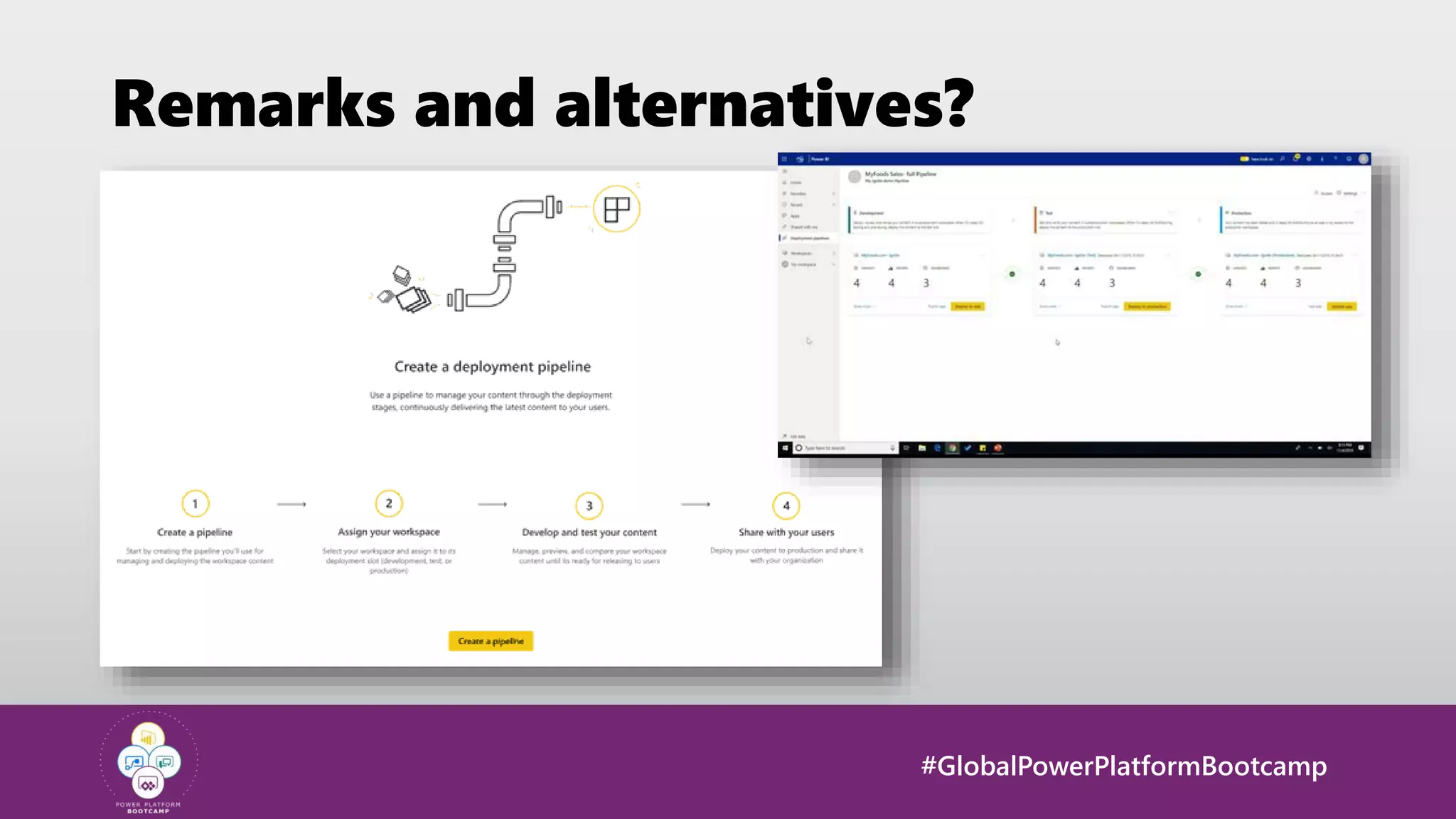 Enterprise and multi-tier Power BI deployments with Azure DevOps. | PPTX