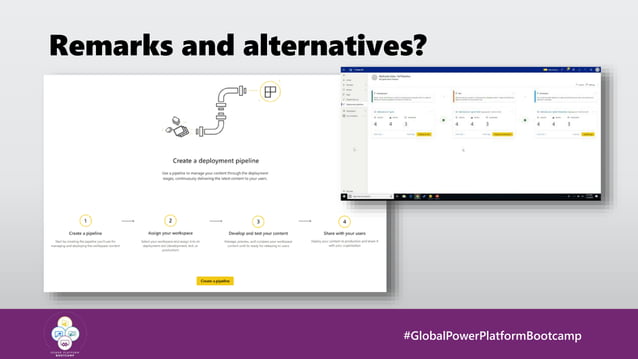 Enterprise and multi-tier Power BI deployments with Azure DevOps. | PPTX
