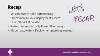 Enterprise and multi-tier Power BI deployments with Azure DevOps. | PPTX