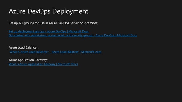 DevOps deployment solution for on-premises | PDF