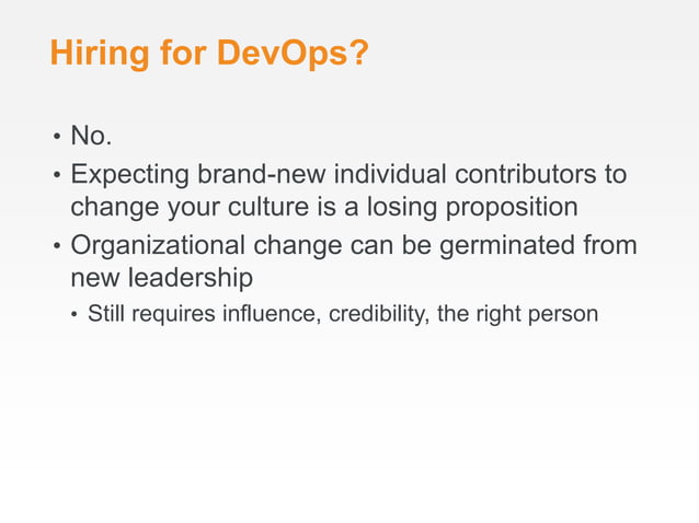 5 Keys to Building a Successful DevOps Culture featuring Mandi Walls | PPTX