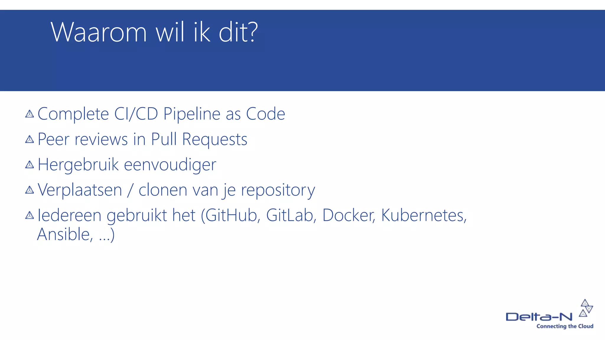 DevOps en YAML pipelines | PPT