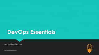 Dev ops essentials v2 | PPT