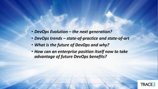 DevOps Evolution - The Next Generation ? | PPT