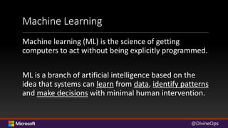 Dev ops for Machine Learning (ML) | PPT