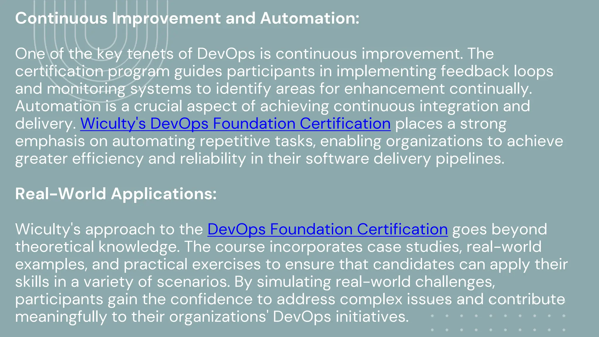 DevOps Foundation Certification Building the Core Skills for Collaboration.pptx | Web ...