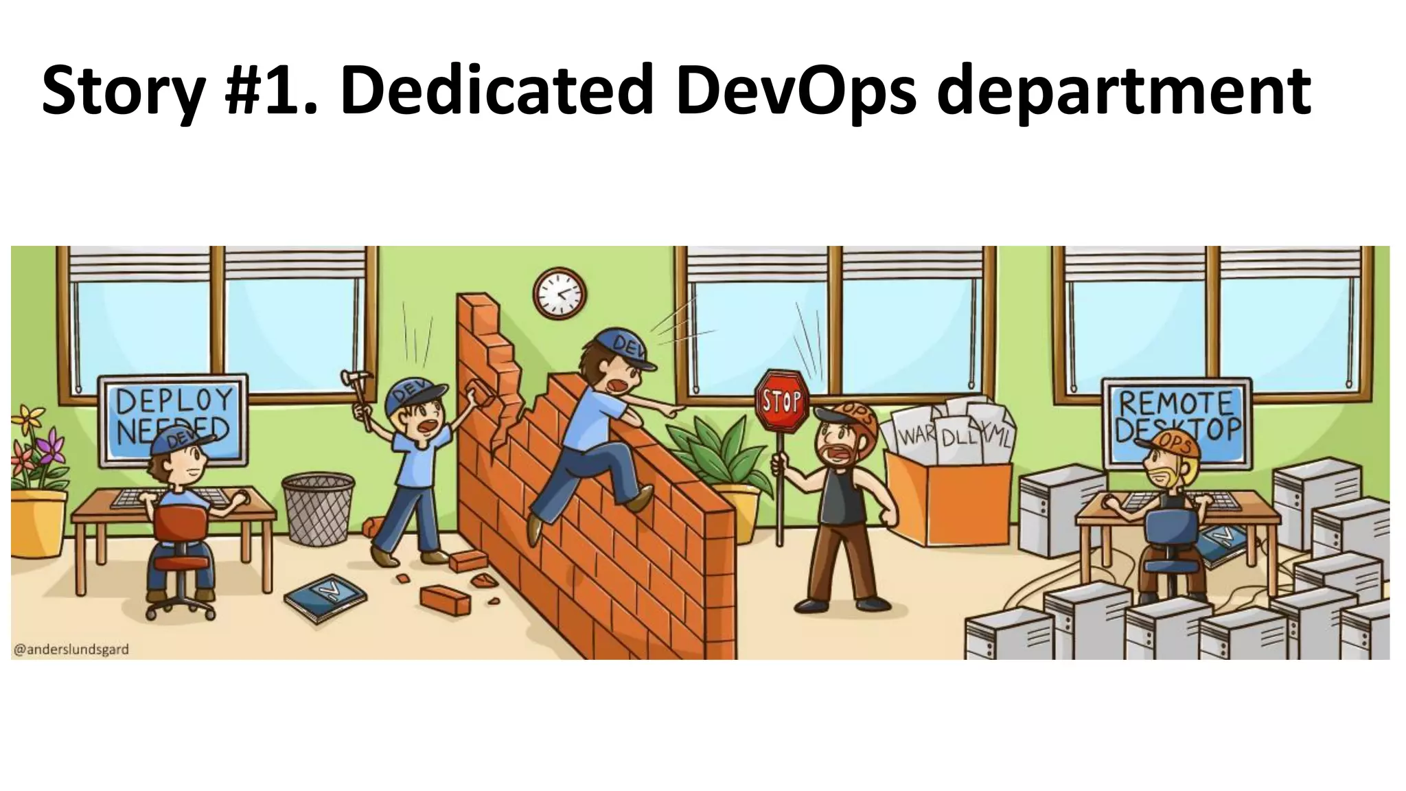 Funny stories and anti-patterns from DevOps landscape | PPT