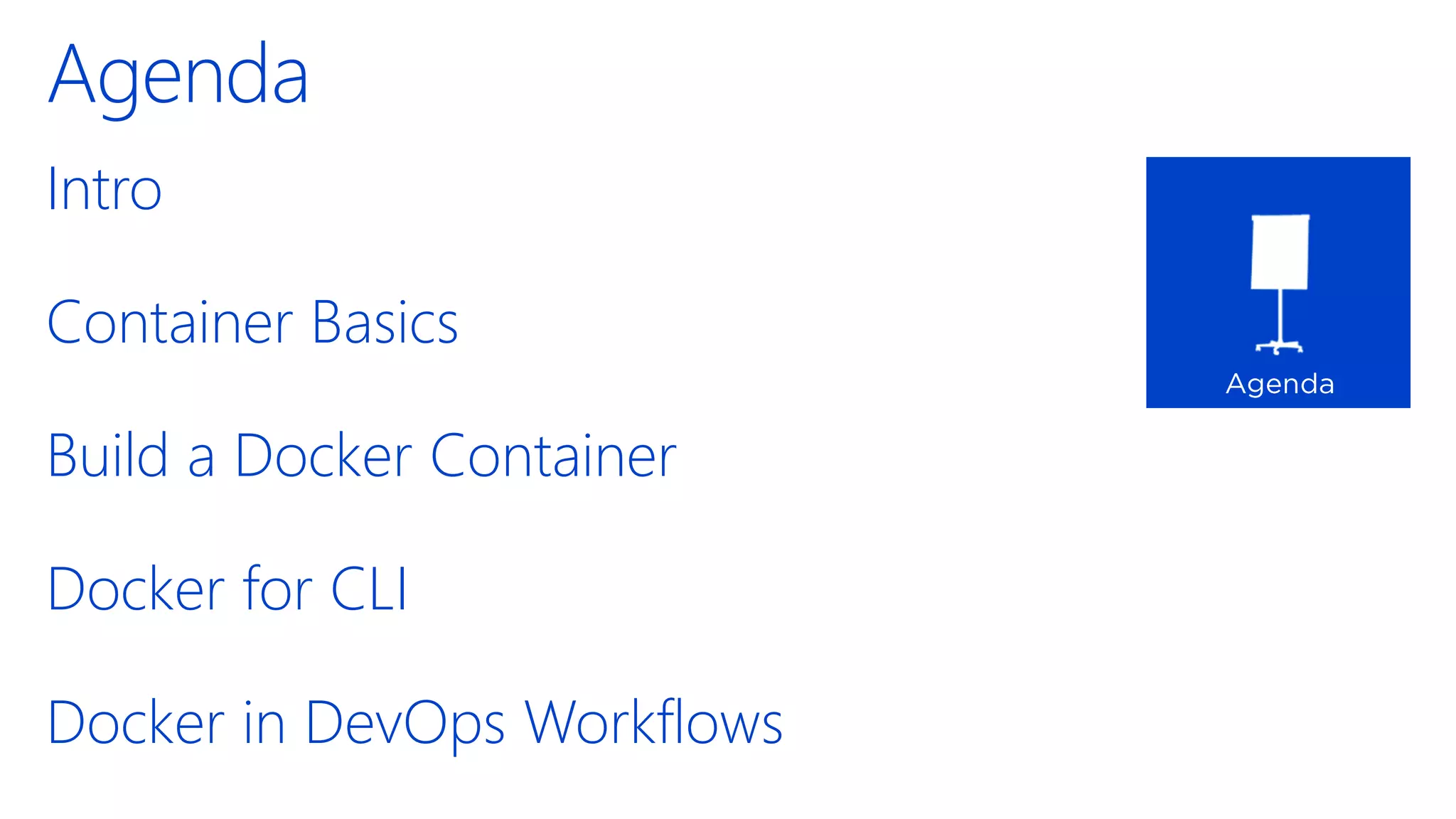 DevOps Fusion 2019: Docker - Why the future takes place in containers | PPT