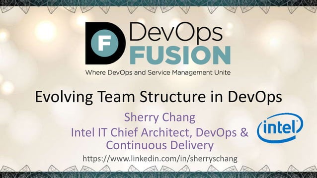 Evolving Team Structure in DevOps | PPTX