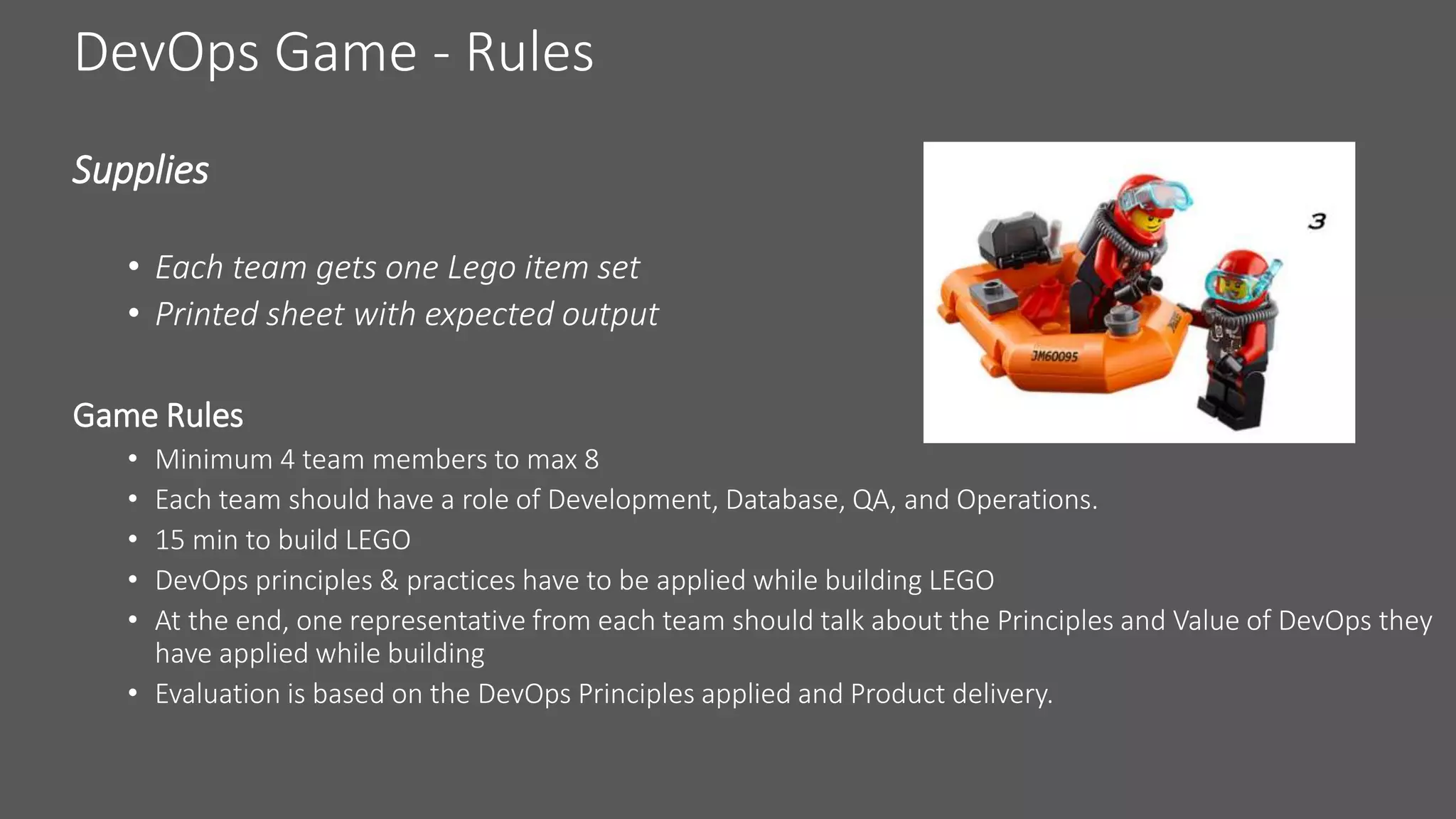 DevOps game lego | PPTX