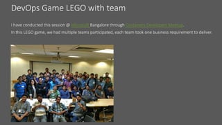 DevOps game lego | PPTX