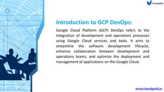 DevOps GCP online Training in hyderabad -Visualpath.pptx