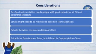 Salesforce DevOps using GitHub Action | PPTX | Web Development | Internet