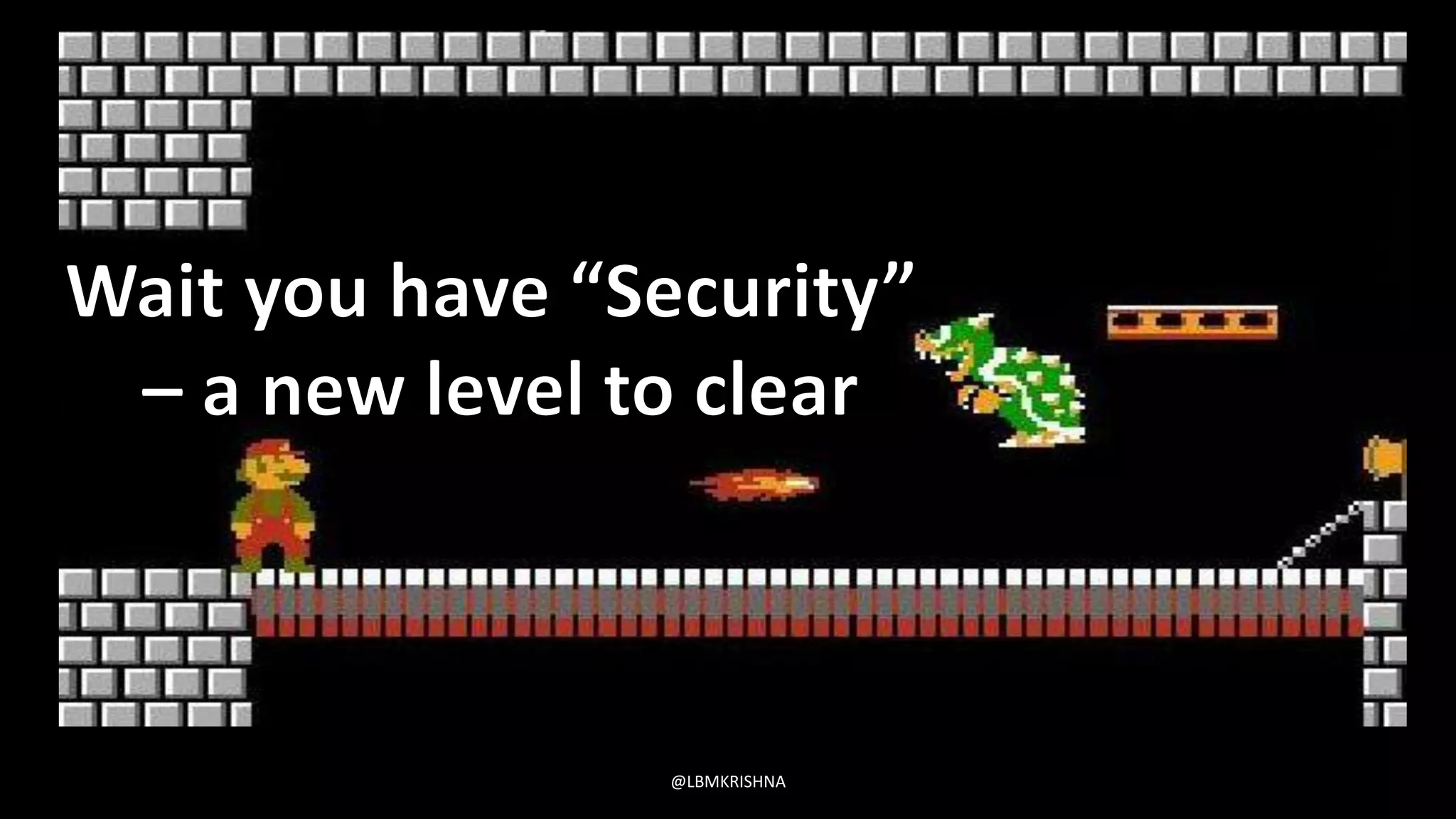 A DevOps Mario Developer Game Challenge with GRC | PPT