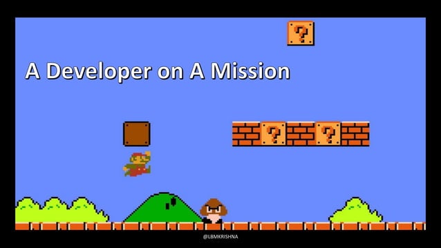 A DevOps Mario Developer Game Challenge with GRC | PPT