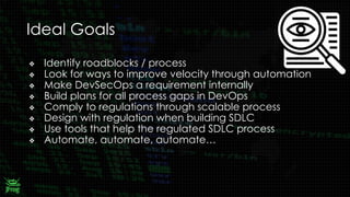 DevOps for Highly Regulated Environments | PPT